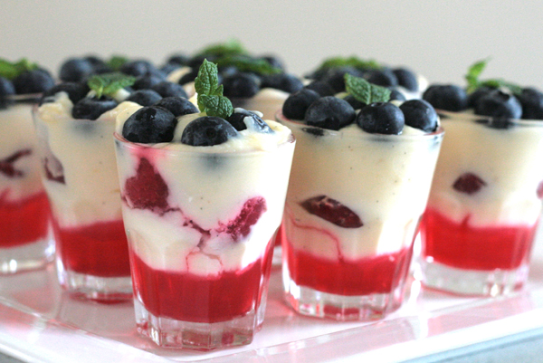 Shot Glass Mini Trifles