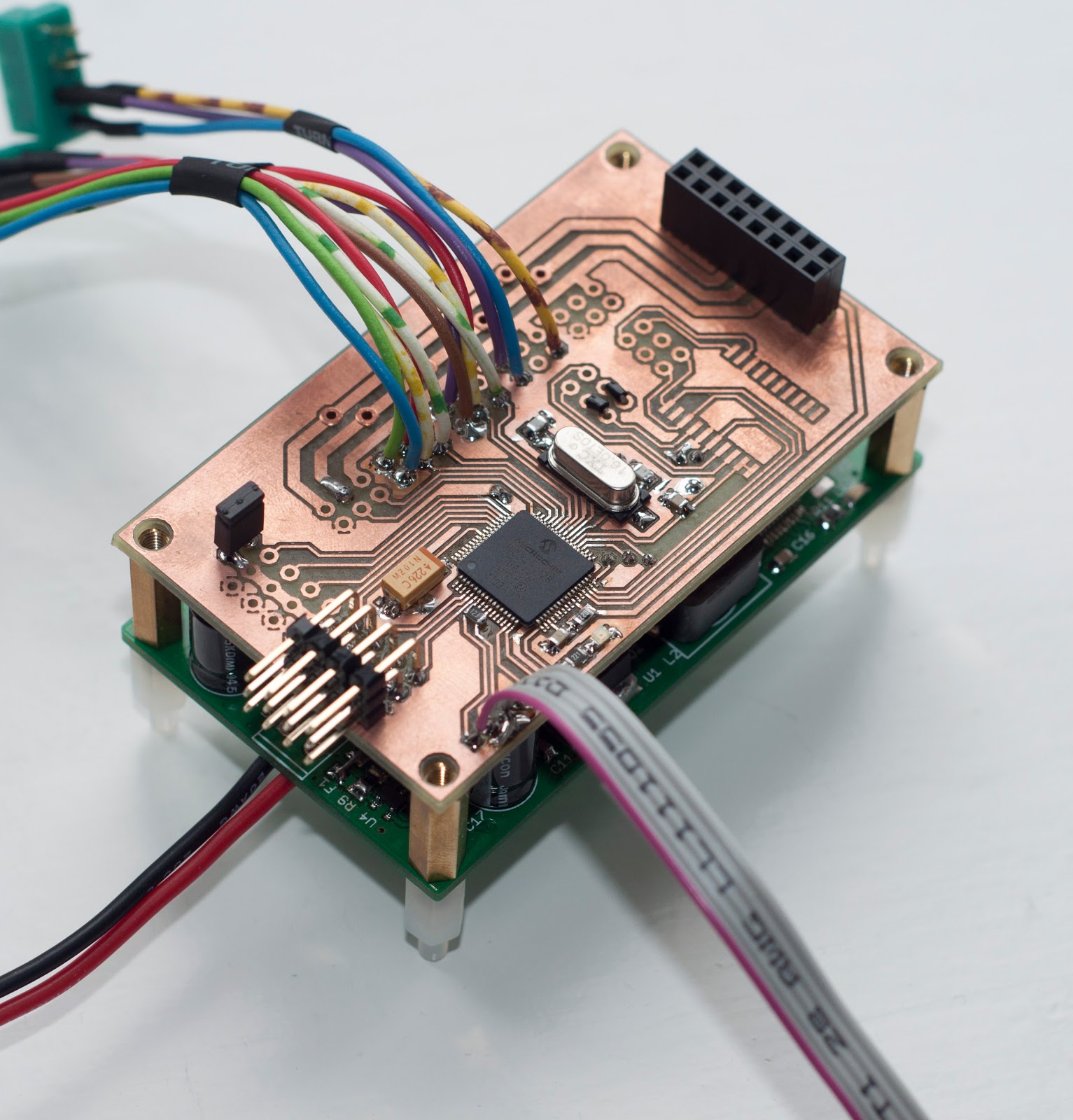 Edge of Space 2: Professional PSU-boards and finished motherboard