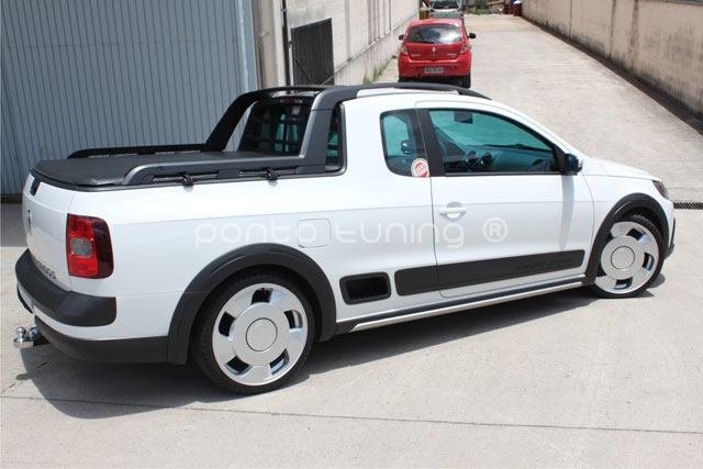 PONTO TUNING: Saveiro Cross + Orbital Aro 18"