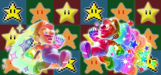 Venha e fique invencível com a força da Starman de Super Mario ...