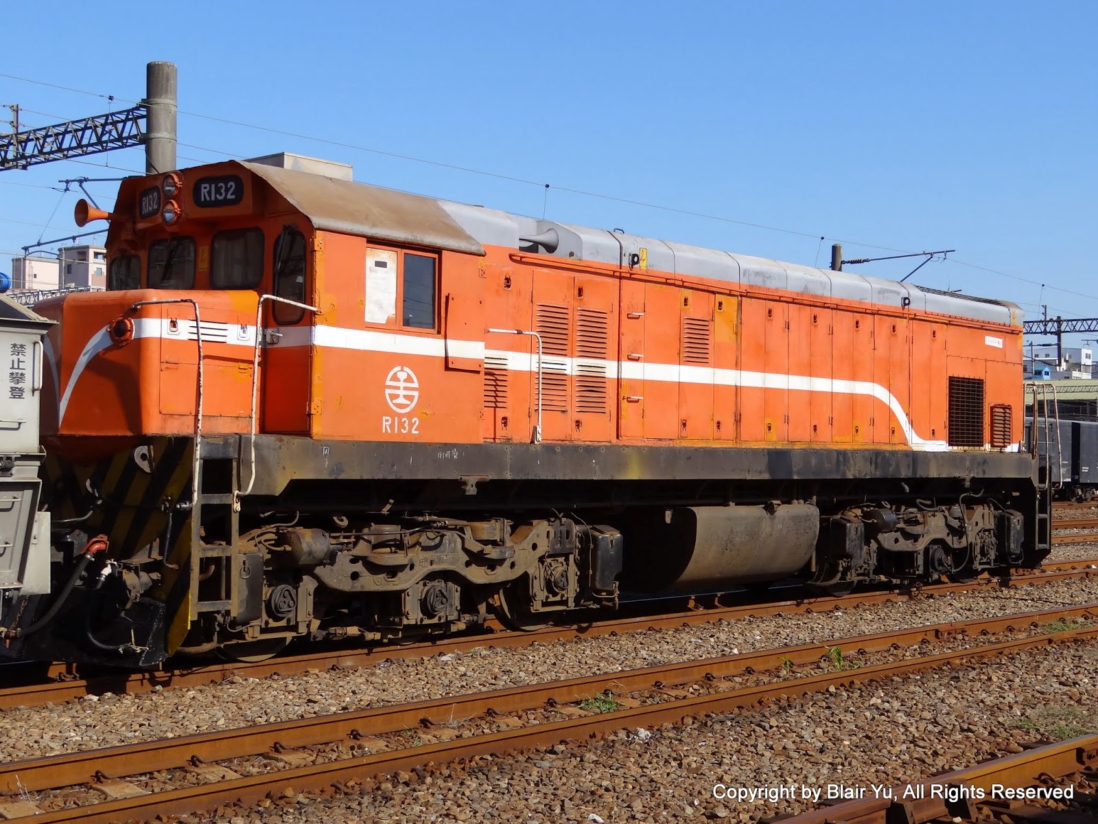 Blair's 鐵道攝影: R132柴電機車 / TRA R132 Diesel-electric Locomotive