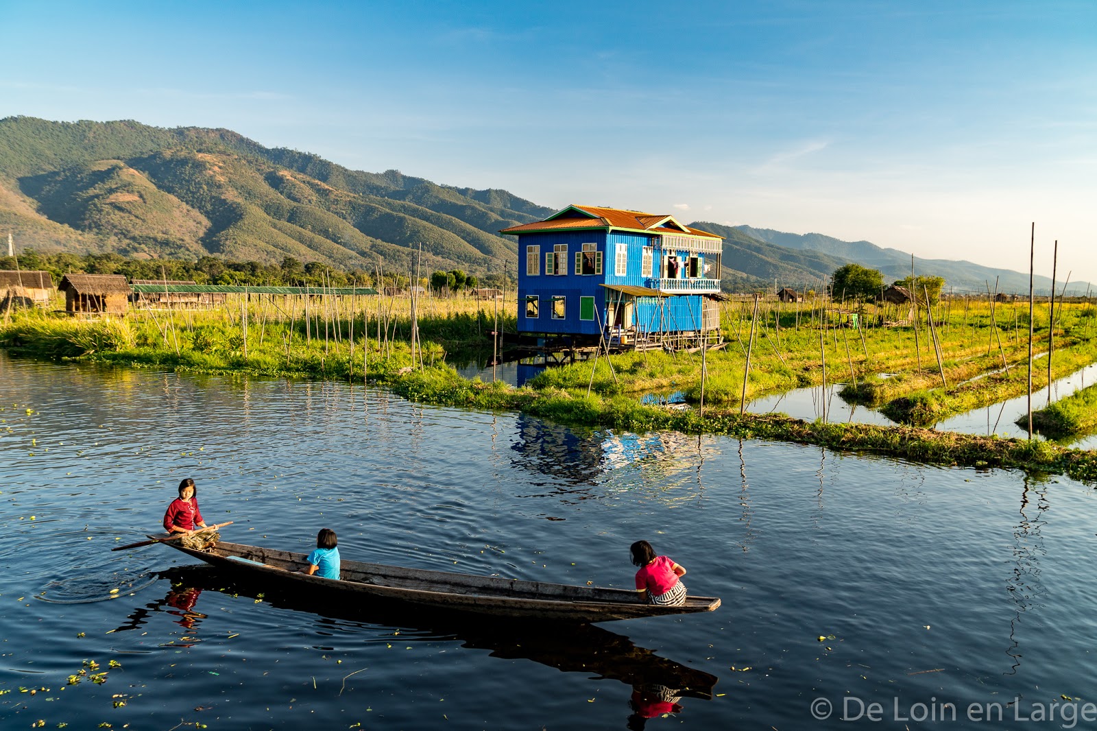 Birmanie - jour 10 : Lac Inle - En vélo autour du lac