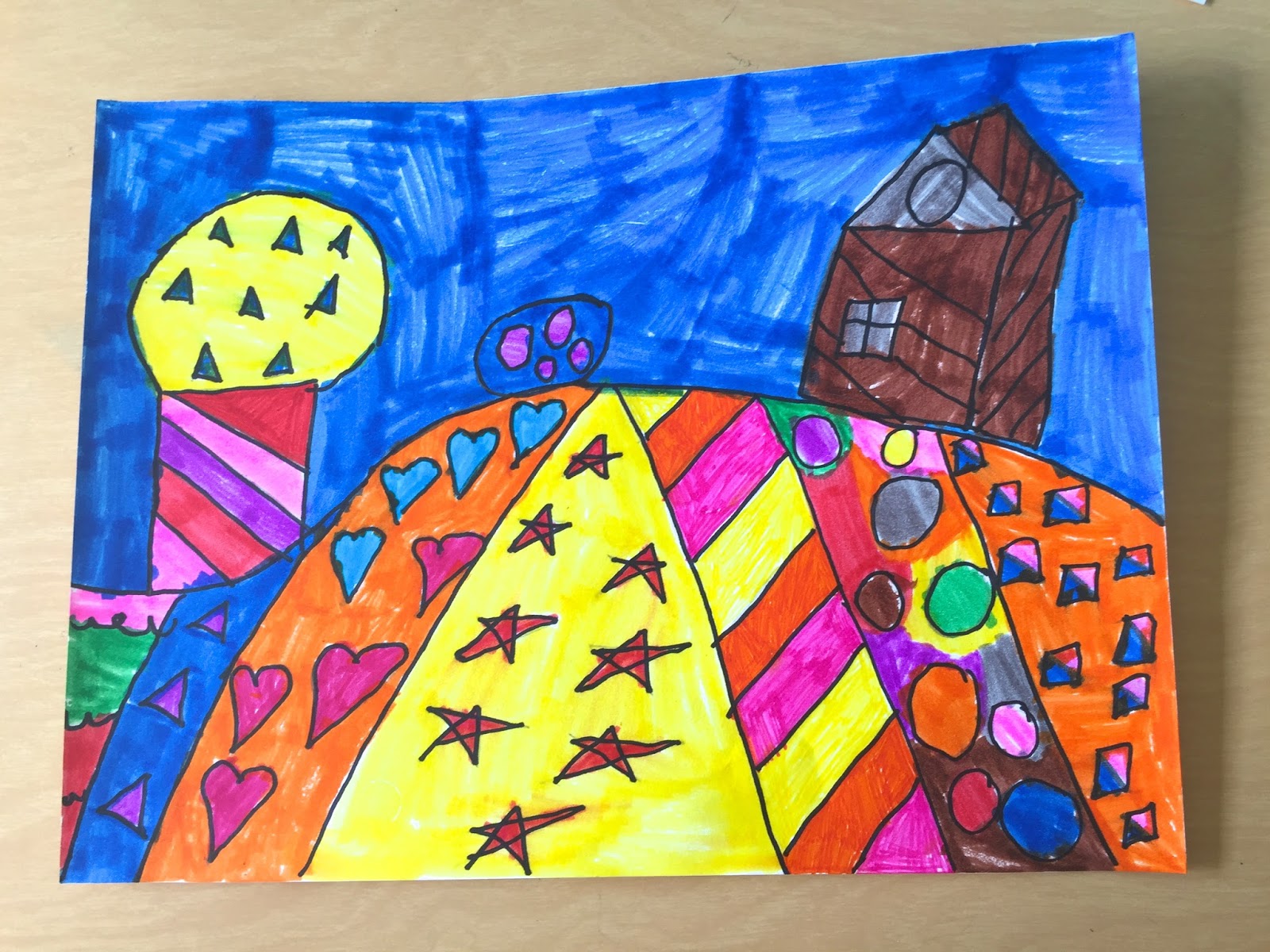 Mrs. Hartford's Art Room: Heather Galler Landscapes