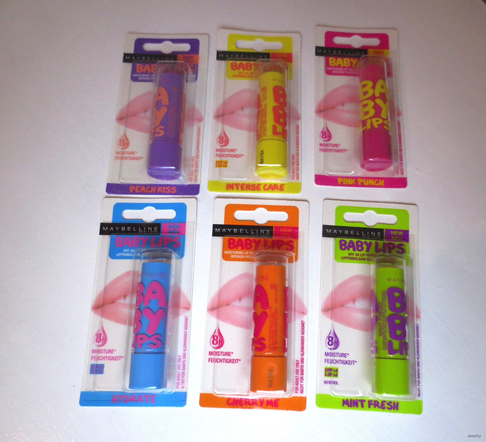 aleelily | Beauty and lifestyle: Maybelline Baby Lips full collection