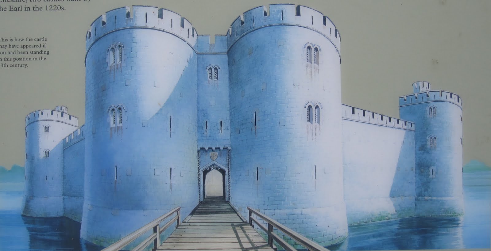 Black Powder: Bolingbroke Castle visit