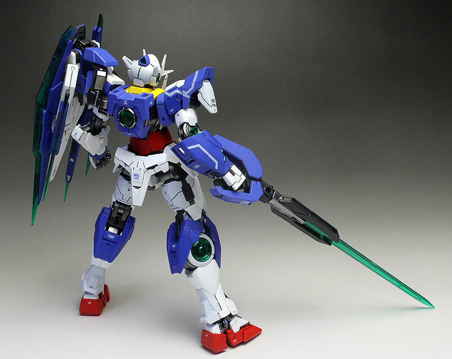 Painted Build: RG 1/144 00 Quanta [Detailed]
