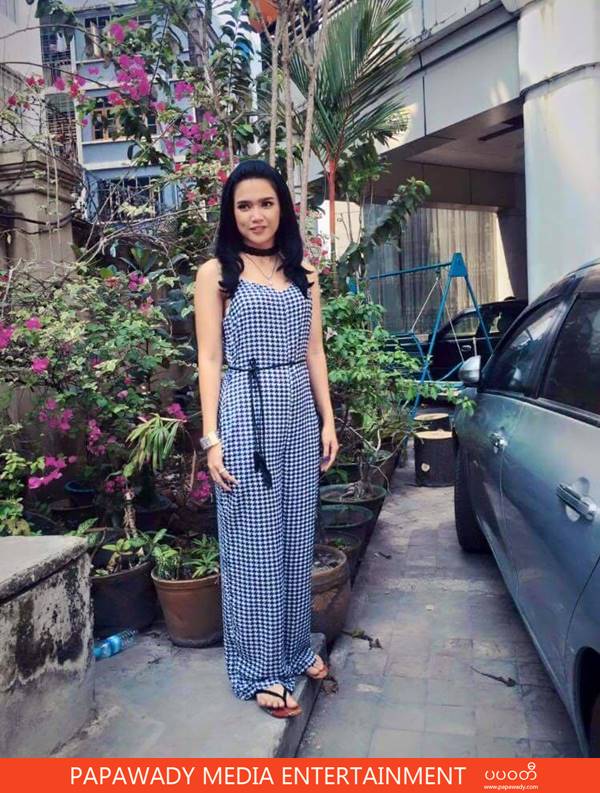Aye Myat Thu And Beautiful Fashion In New Myanmar Movie Papawady