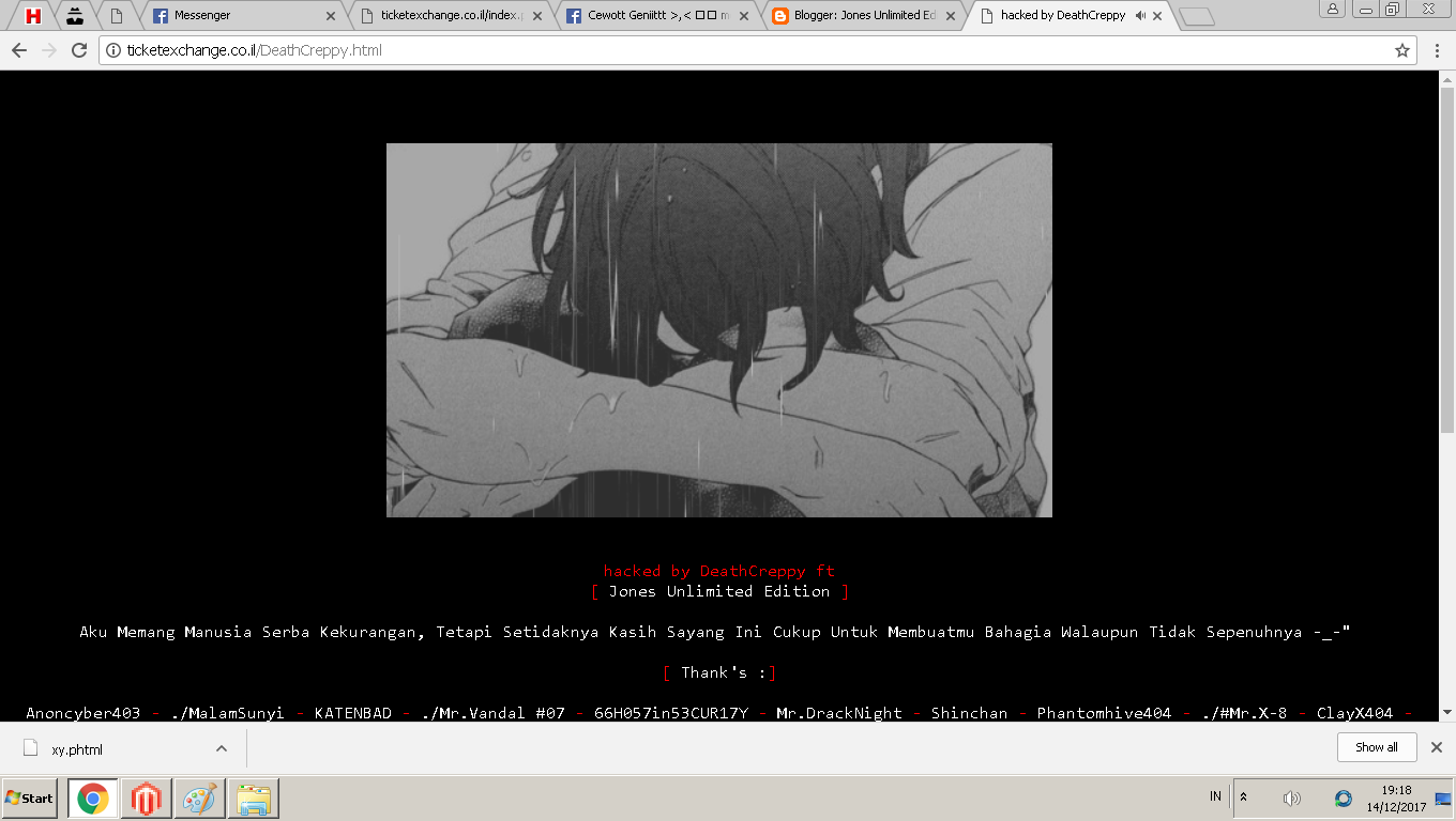 Cara Deface Dengan Com_Fabrik Upload Shell Vulnerability - Jones Unlimited Edition