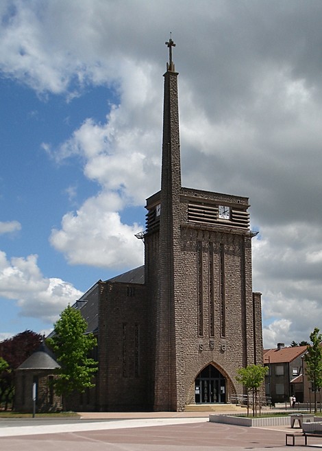LE PAYS NATAL DE JLJ : LA LORRAINE: l'église Saint-Gorgon d'Aumetz
