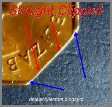 1961 CENT STRAIGHT CLIP ERRORS | Error coins