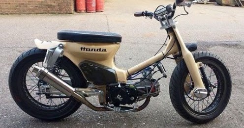 6 Foto Keren Honda Astrea 800 Modif C70 Klasik | Dunia Otomotif