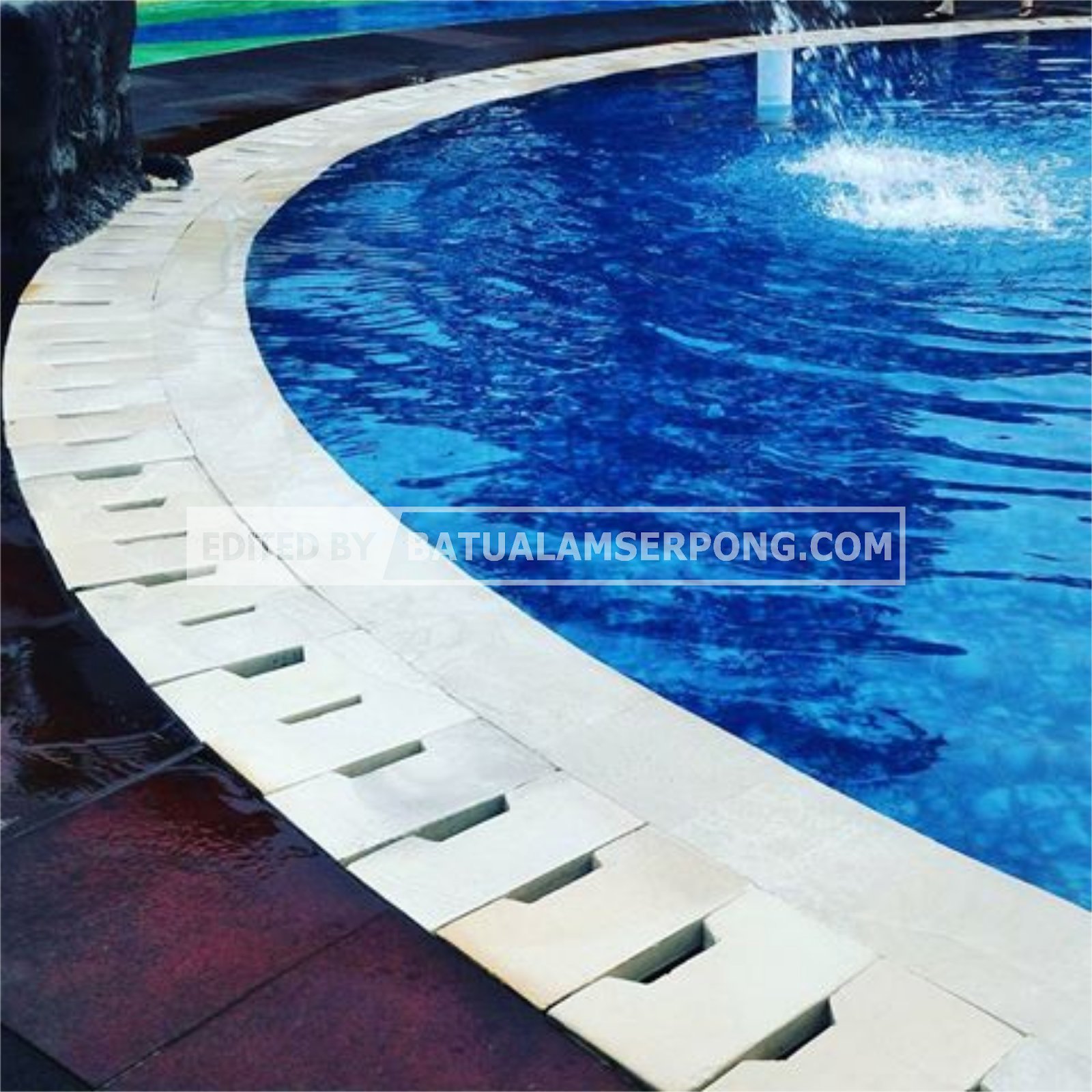 Paras Gutter Untuk Tepian Kolam - JUAL BATU ALAM TERLENGKAP DIJAKARTA