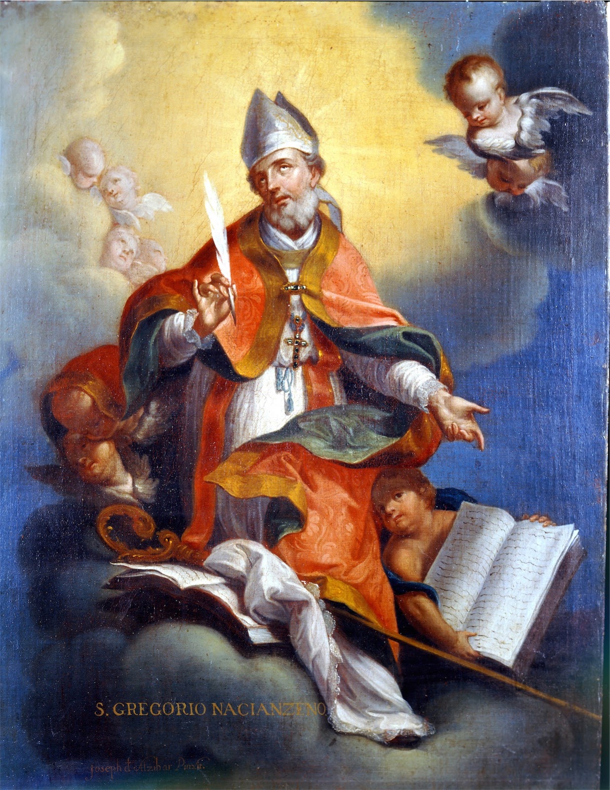 EL SALVADOR DE TOLEDO: EL ROSARIO DE HOY CON SAN GREGORIO NACIACENO