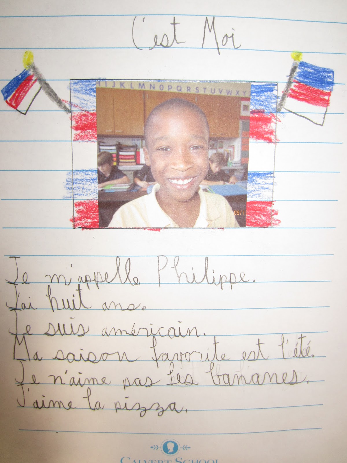 French Fun at Calvert: It's All About Me