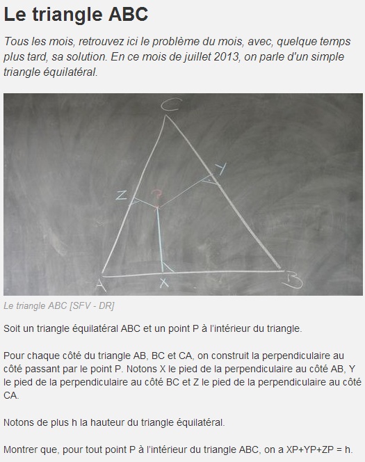 RAIATEA BAC: Test: le triangle ABC