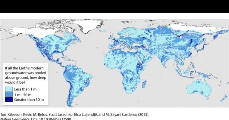 UN MAPA MUNDIAL DEL AGUA EN LA TIERRA | Apus del Agua