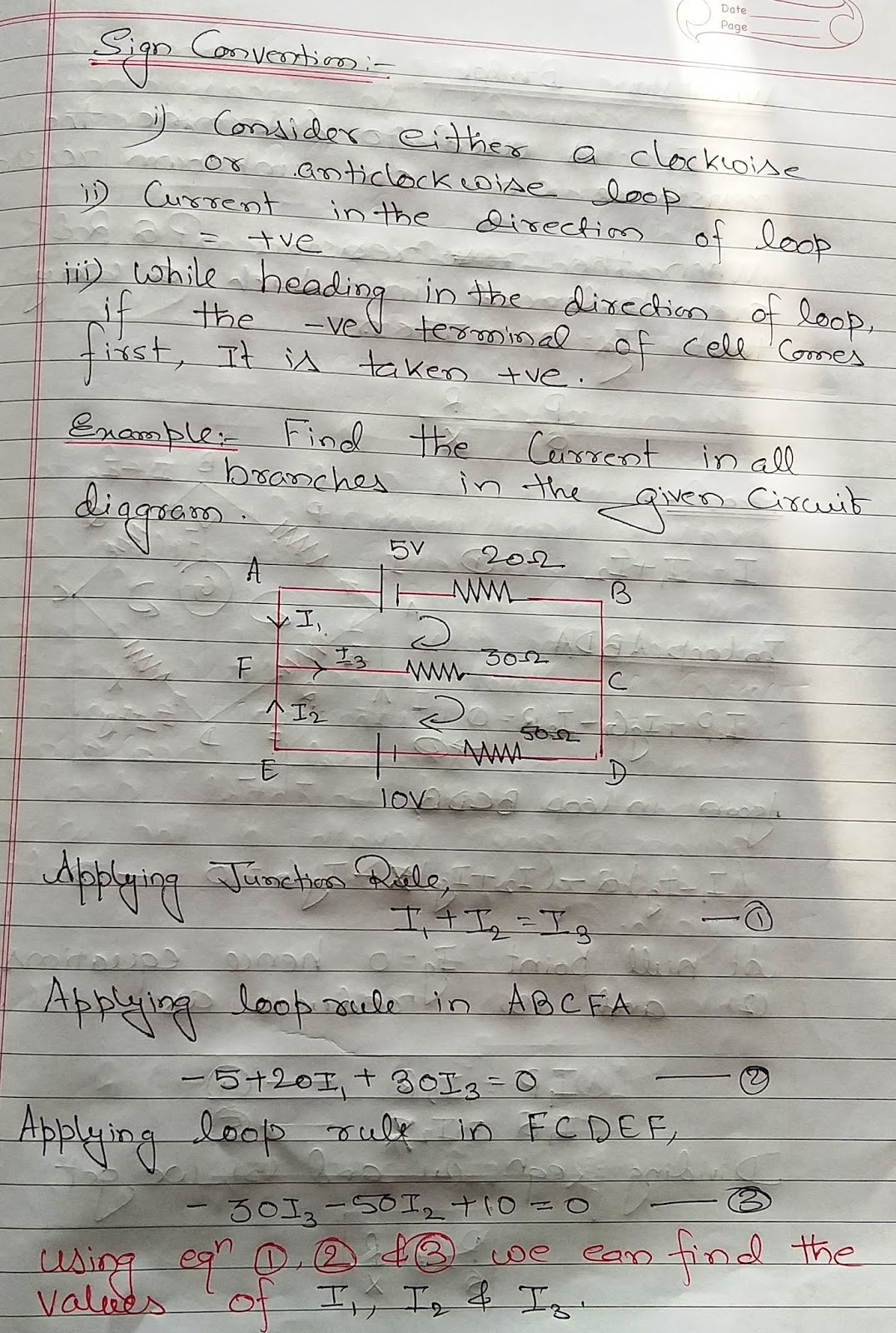 Students Corner 1112: kirchhoff's Laws