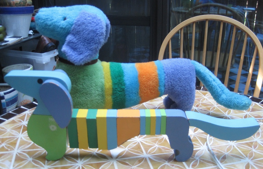 MY STEIFF LIFE: A Steiff Dog Puzzle Of Olympic Proportions