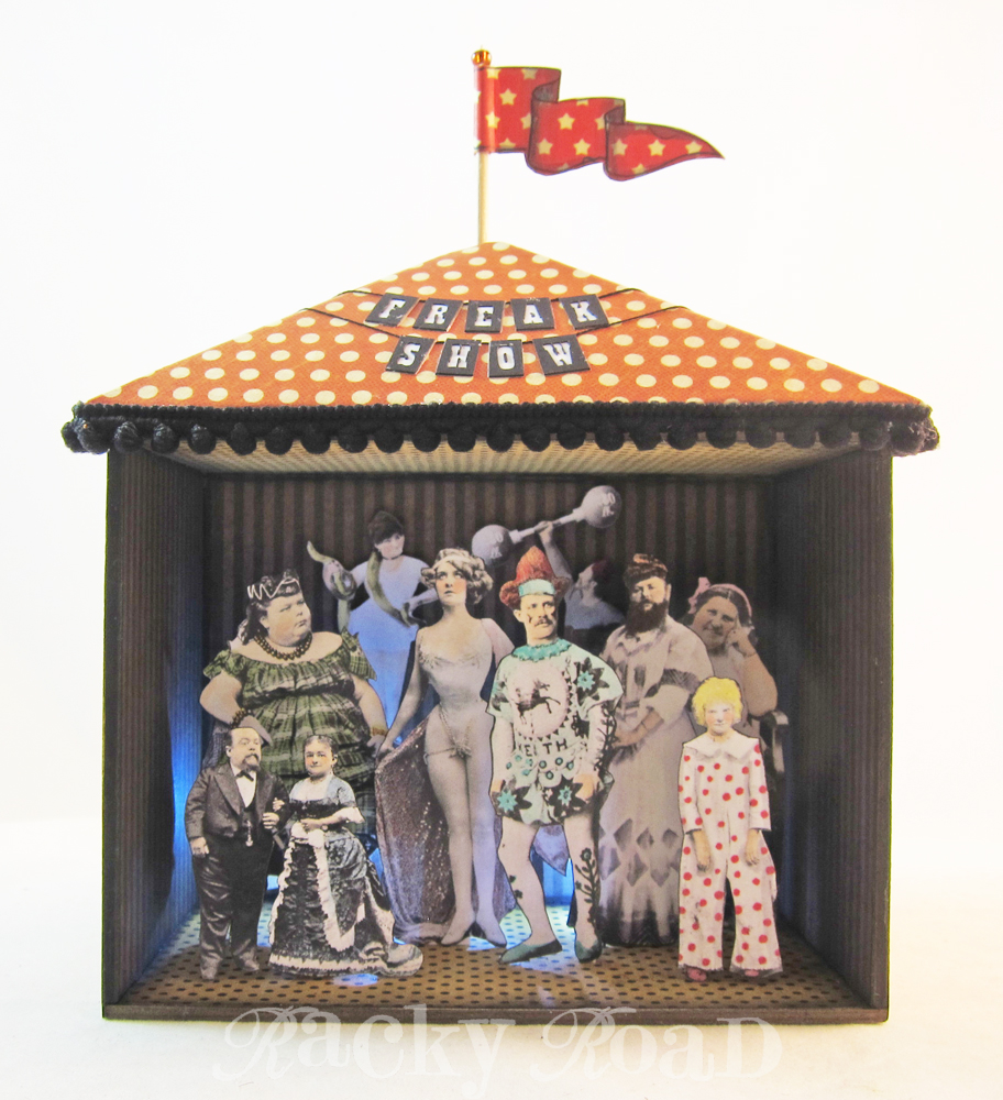 junk&stuff: Freak Show, with tutorial