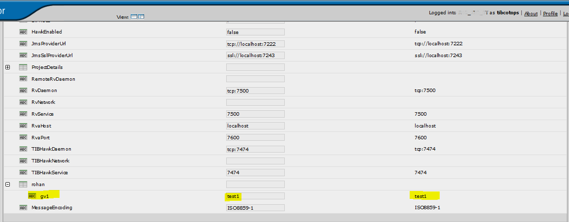 TIBCO | Changing global variable without modifying GV file TIBCO | Changing global variable without modifying GV file