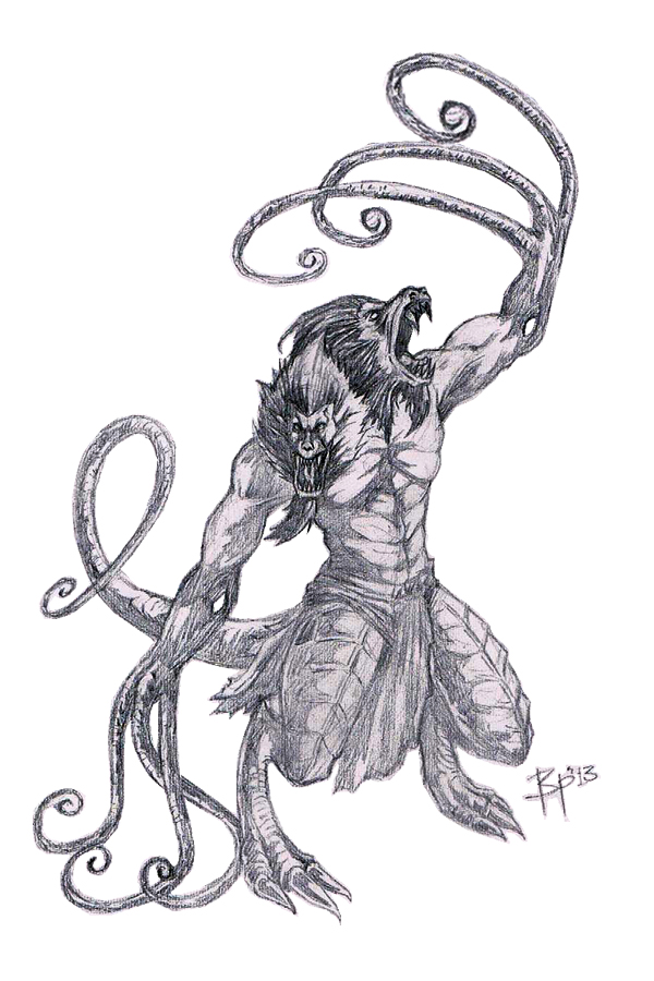 Fractured Dimensions Newsletter: Demogorgon Concept Art