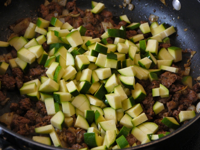 Clockwatching Tart: Fusilli with Lamb Sausage Ragout