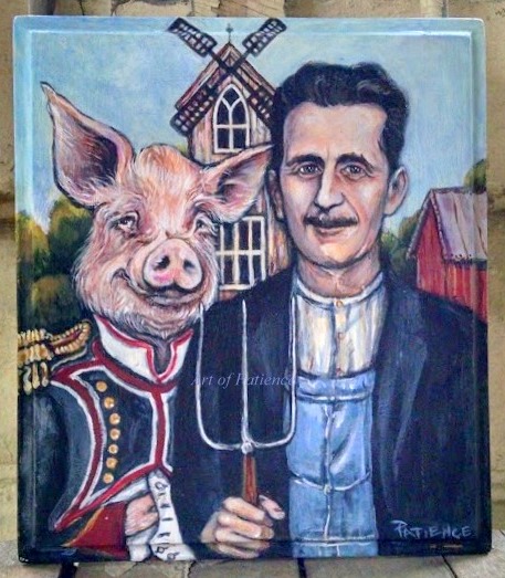 Art of 'Patience': "Animal Farm Gothic", my entry for March's 'Farm ...