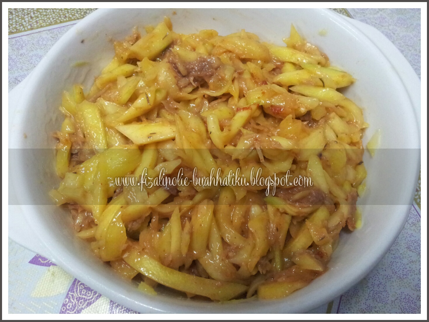 Sambal Mangga Masak Ranum