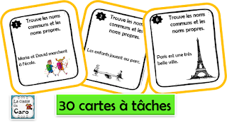 la classe de caro.: Cartes à tâches