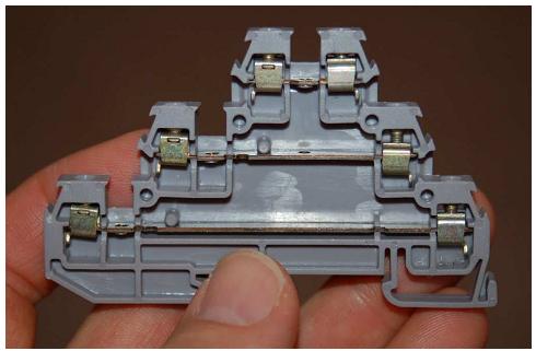 Industrial Instrumentation: Three Level Terminal Block