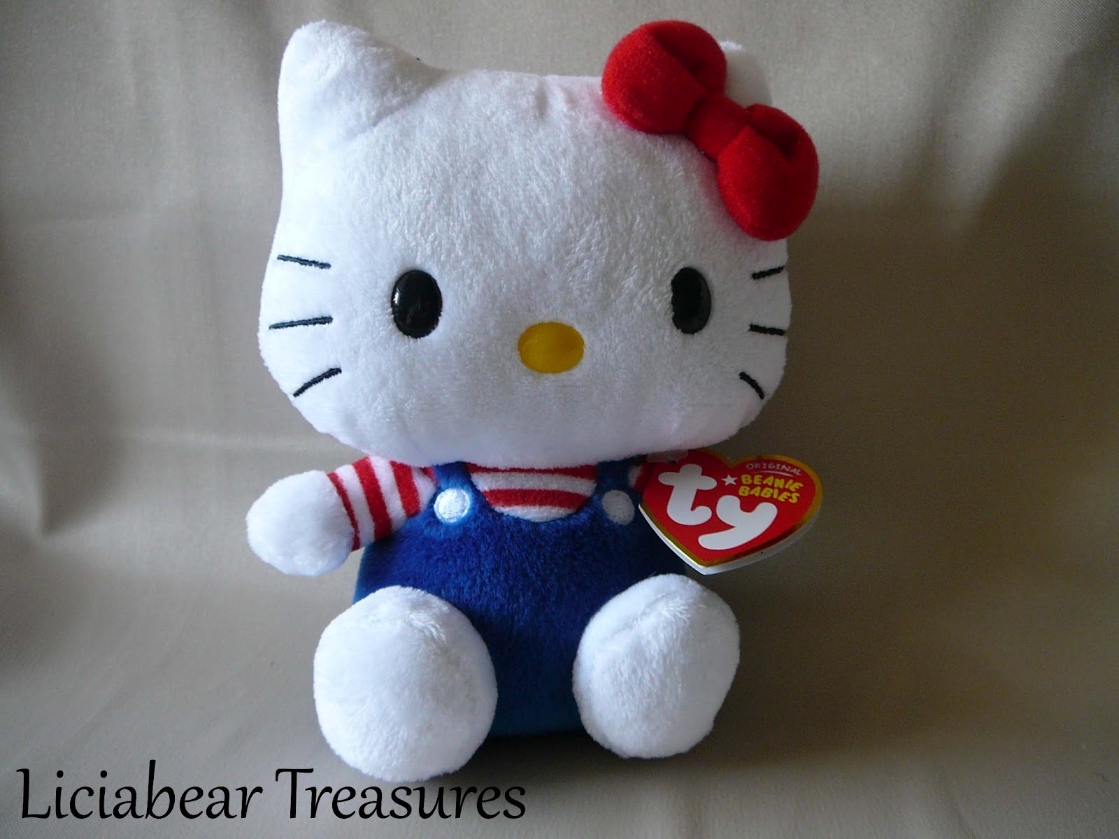 Liciabear Treasures Hello Kitty Blue Plush