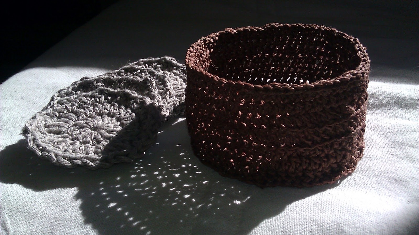 Créations Chaann: Hemp basket