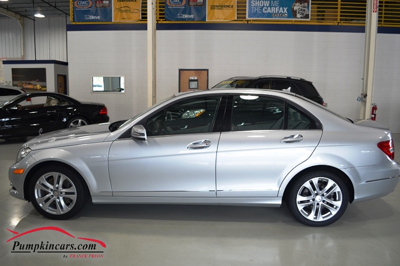 MERCEDES BENZ C300 4MATIC w/ LOW MILES AND IN BEAUTIFUL IRIDIUM SILVER ...