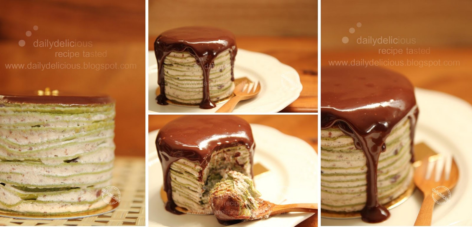 dailydelicious thai: Mille crêpes au thé vert matcha : Your cute ...