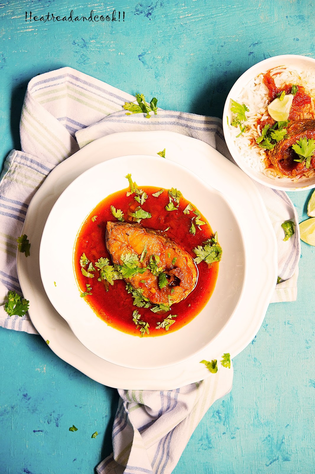 Tomato Maach / Fish in a silky smooth Tomato Curry