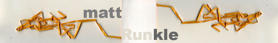 Matt Runkle: Turning scraps into stories ...