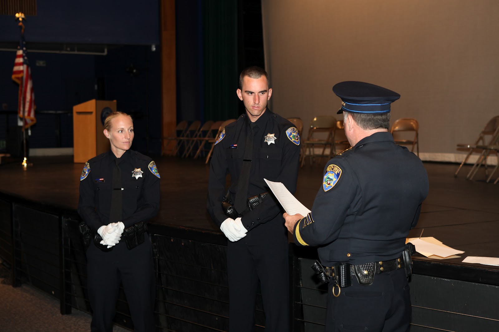 Santa Cruz Police: SCPD Welcomes Two New Academy Graduates