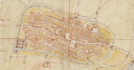Maps Mania: Leonardo da Vinci's Map of Imola