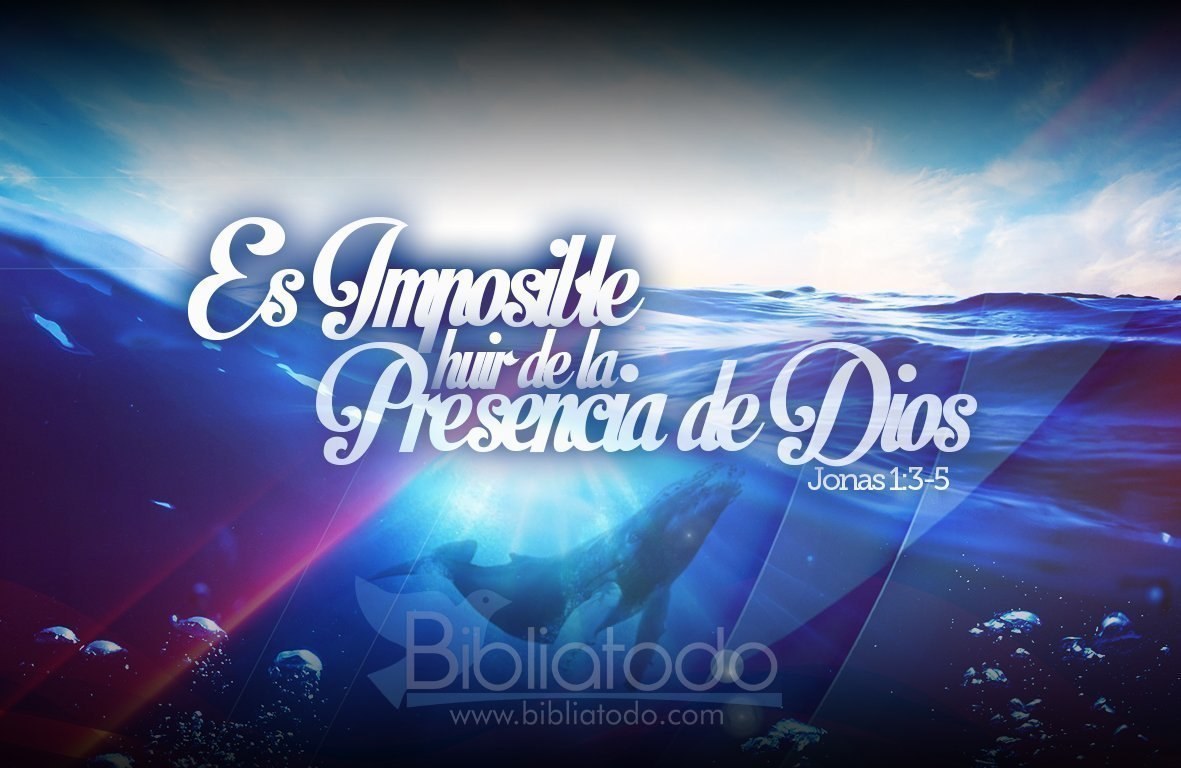 Movimiento de Fe: HUIR DE SU PRESENCIA