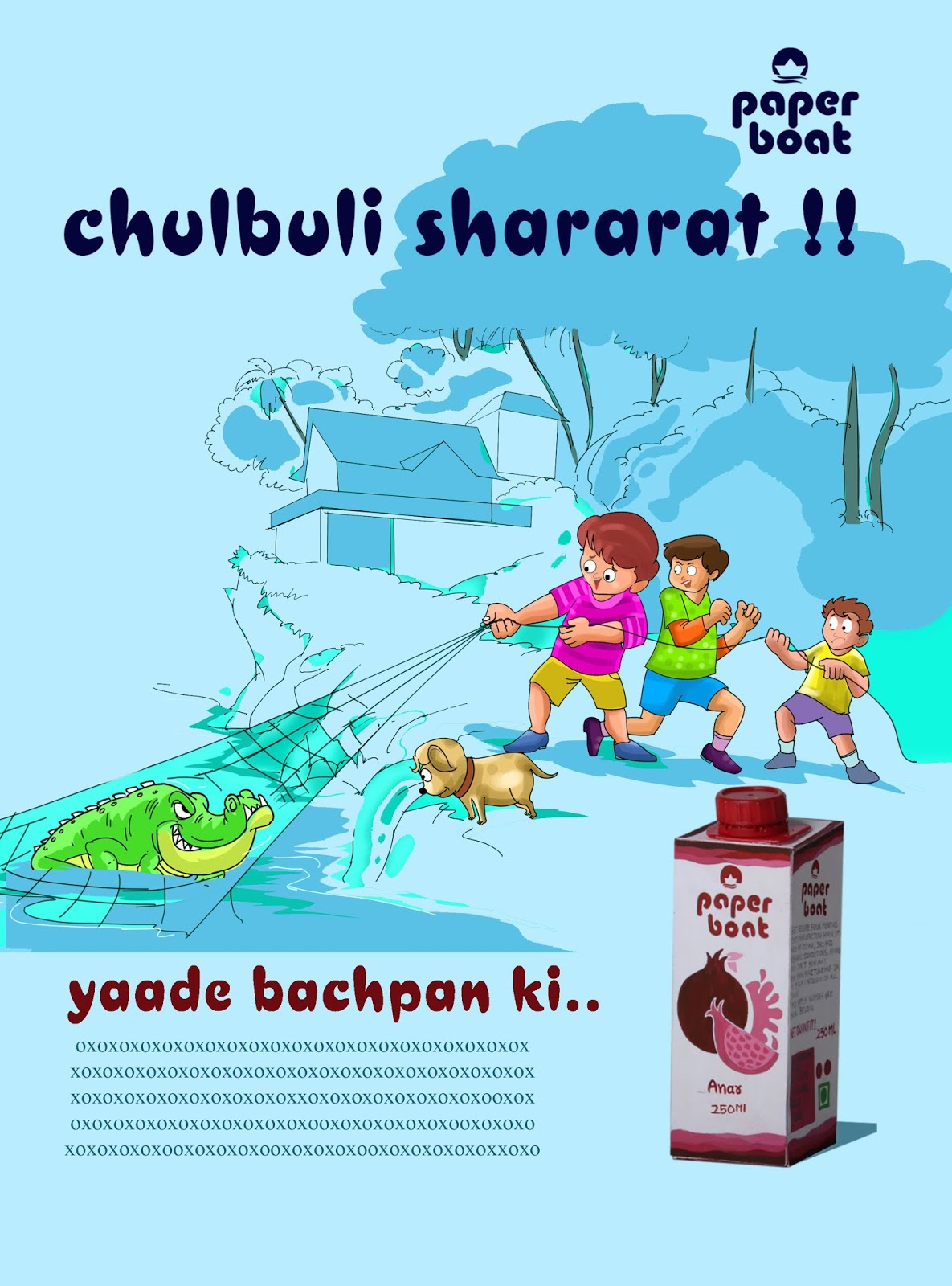 Paper Boat Advertising Campaign