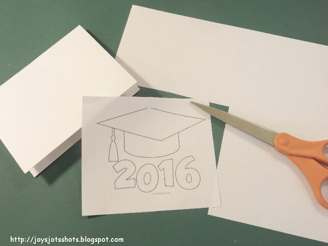 Joy's Jots, Shots & Whatnots: Paper Guided Stitched Graduation Card