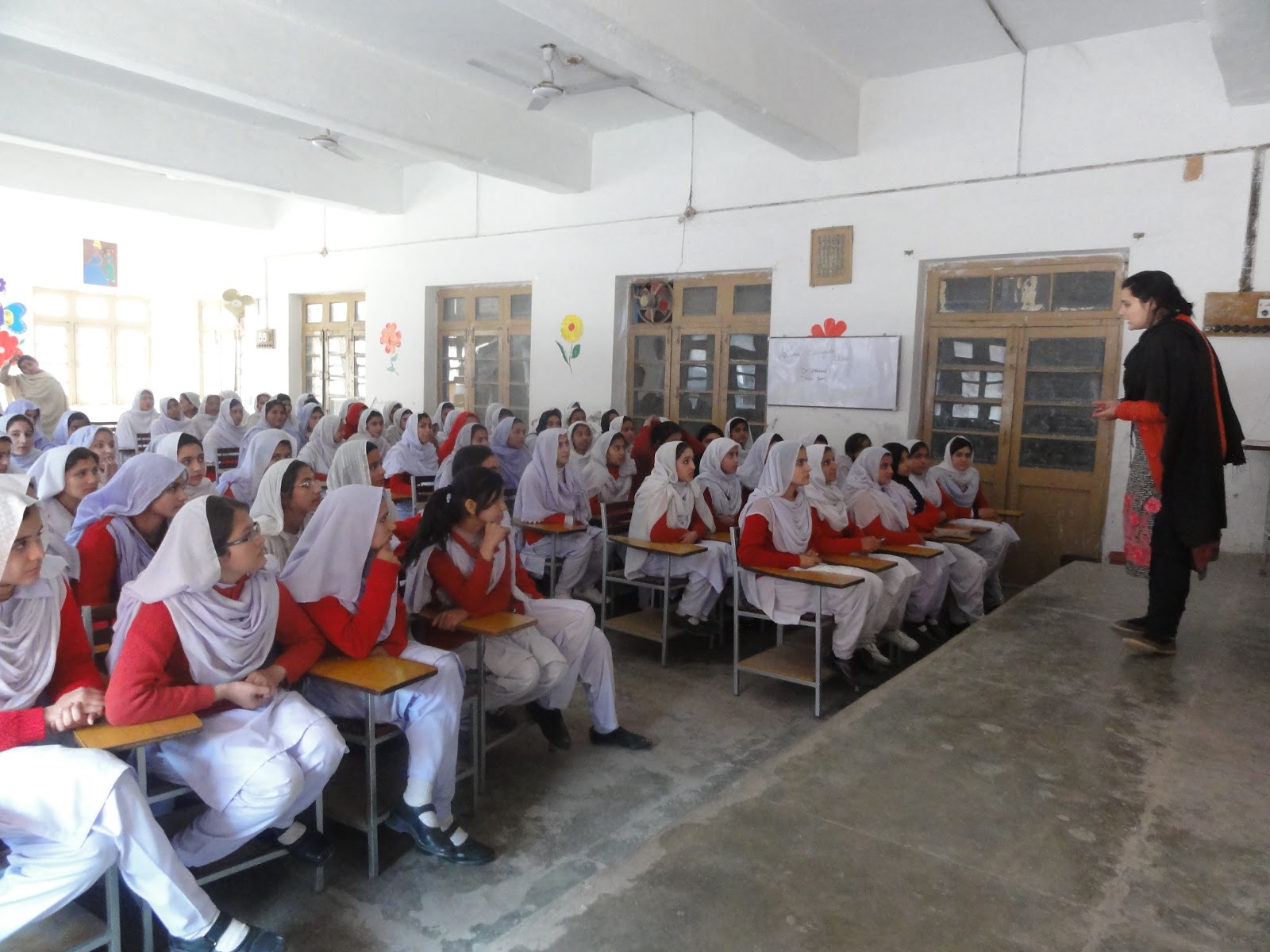 Women Career Development Program: Government Girls High School, Islamia ...