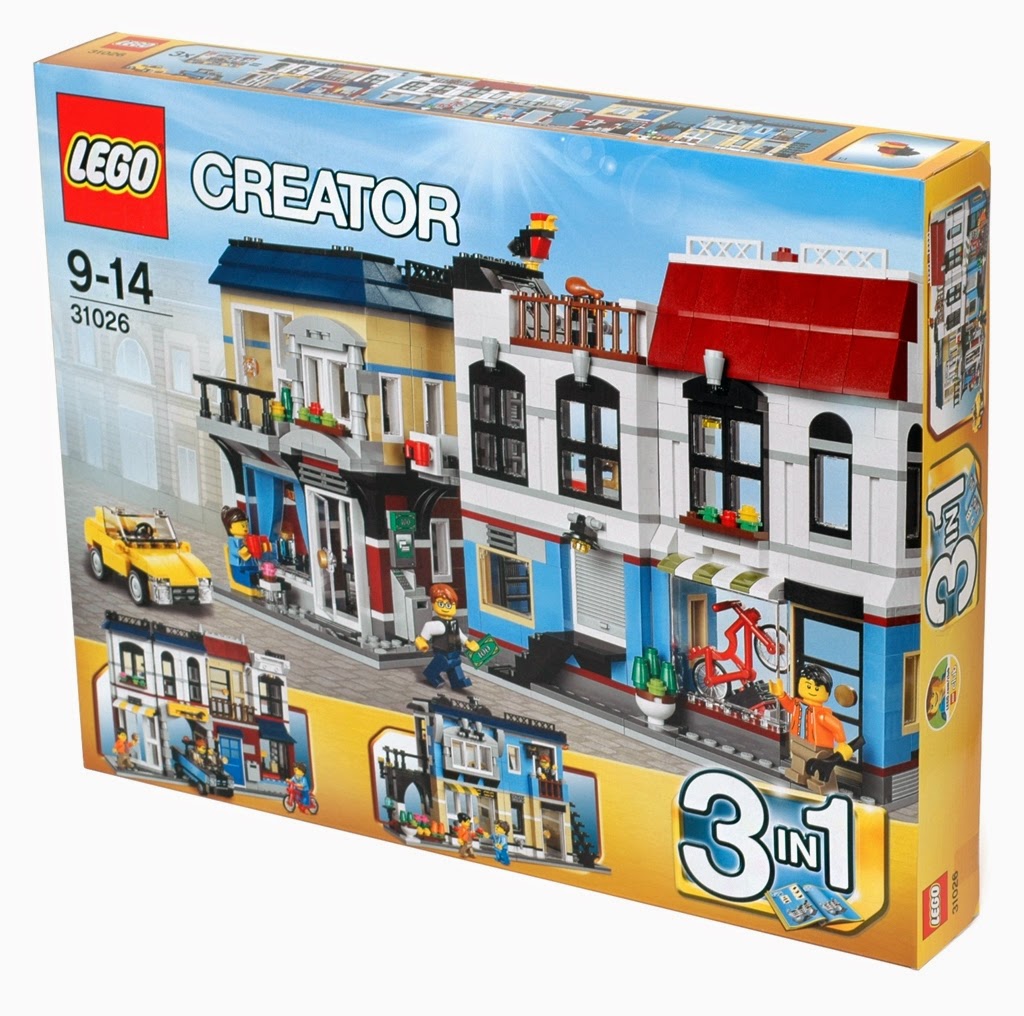 Hungryadopter BRPD's Review: LEGO Creator 31026 Bike Shop and Cafe review