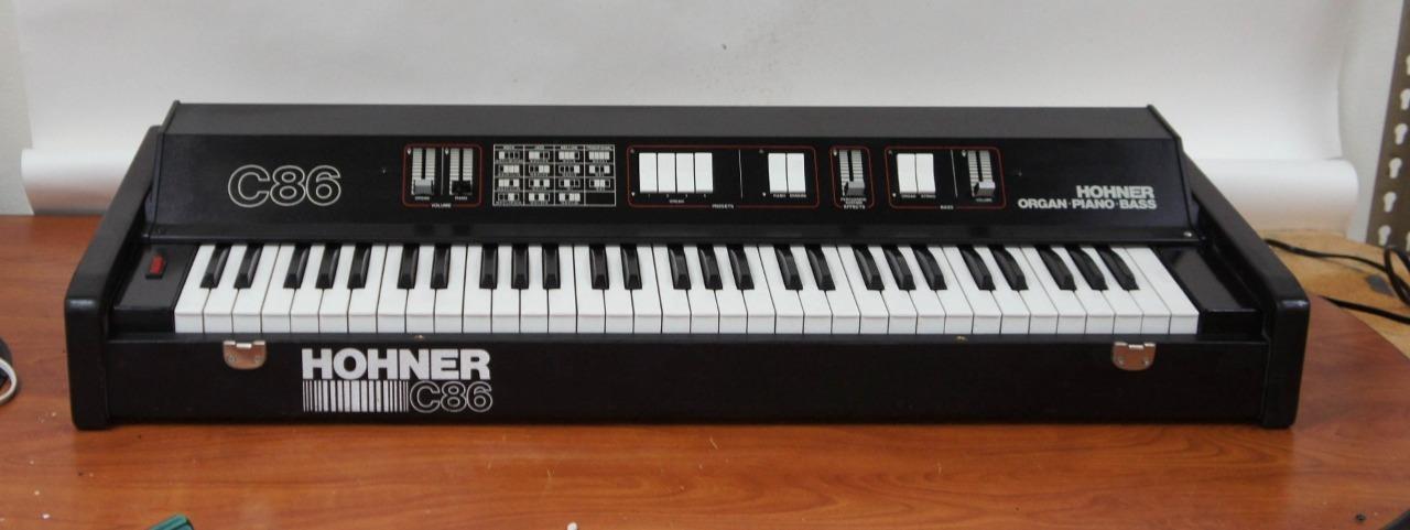 MATRIXSYNTH: VINTAGE HOHNER C86 KEYBOARD SYNTHESIZER with Bass, Organ ...