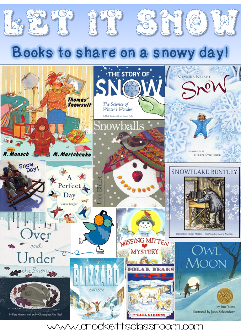 Hello Sunshine: Let it Snow! Books to share on a Snowy Day.