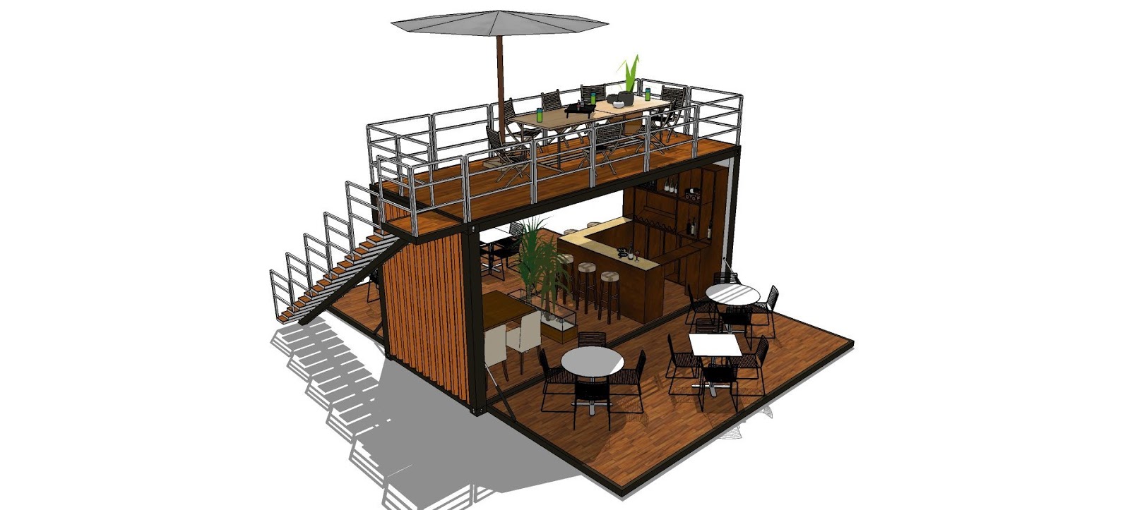 How to Create Modular Restaurant Construction | Container Cafe ...