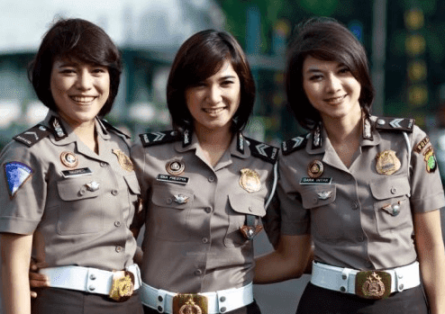 Contoh Sketsa Gambar Polwan - Gambar Lucu