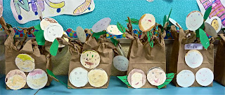 The Sweet Life: Paper Bag Family Trees