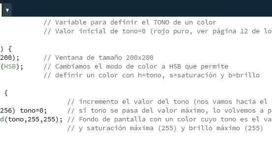 Programación Informática: Solución del ejercicio 14 de Processing