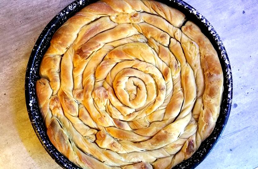 Byrek me gjizë dhe djathë | BonBon Taste